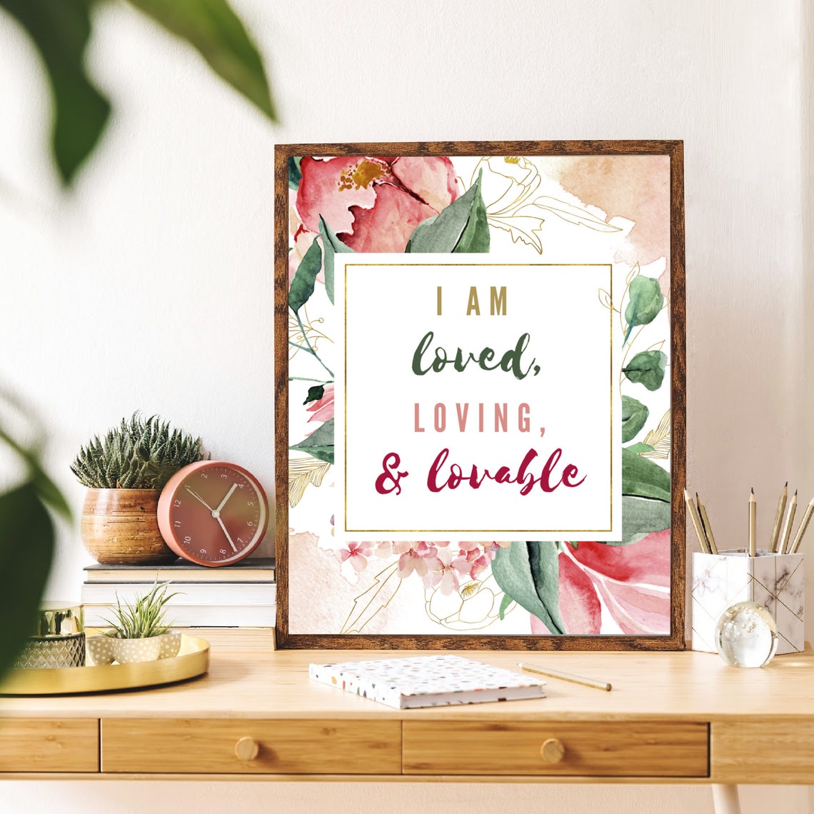 10 Powerful Affirmation Prints: Print and Frame These Daily | Etsy