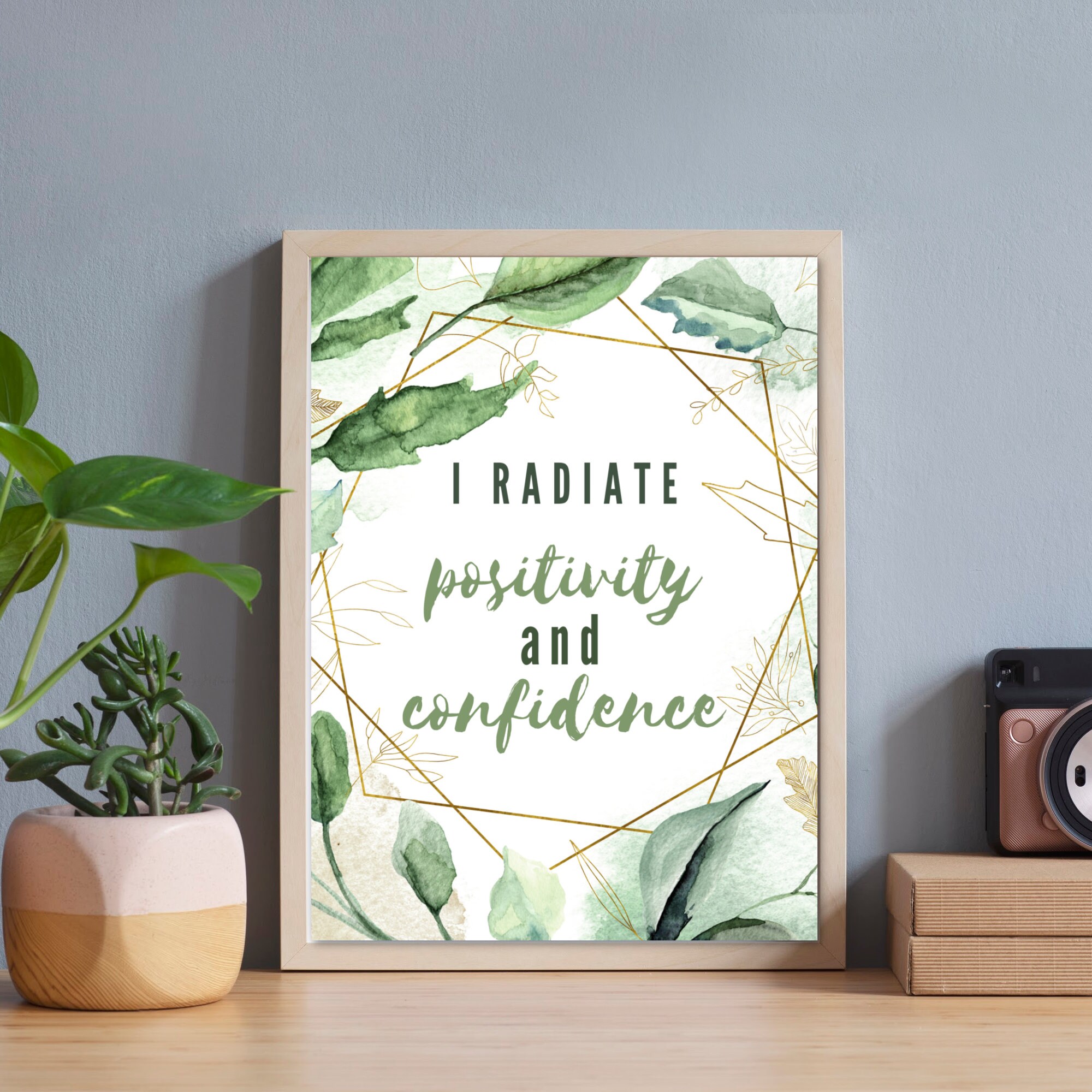 10 Powerful Affirmation Prints: Print and Frame These Daily - Etsy