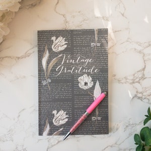 Vintage Gratitude: A 52-week Gratitude Journal With Affirmations, Daily ...