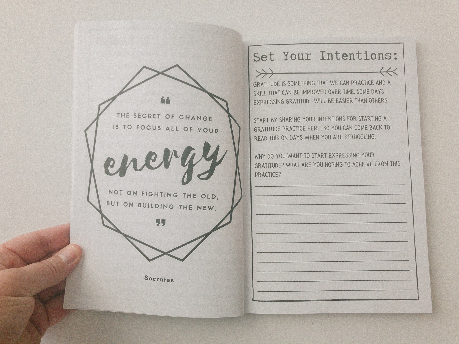 Marble Year of Gratitude: A 52-week Gratitude Journal With - Etsy