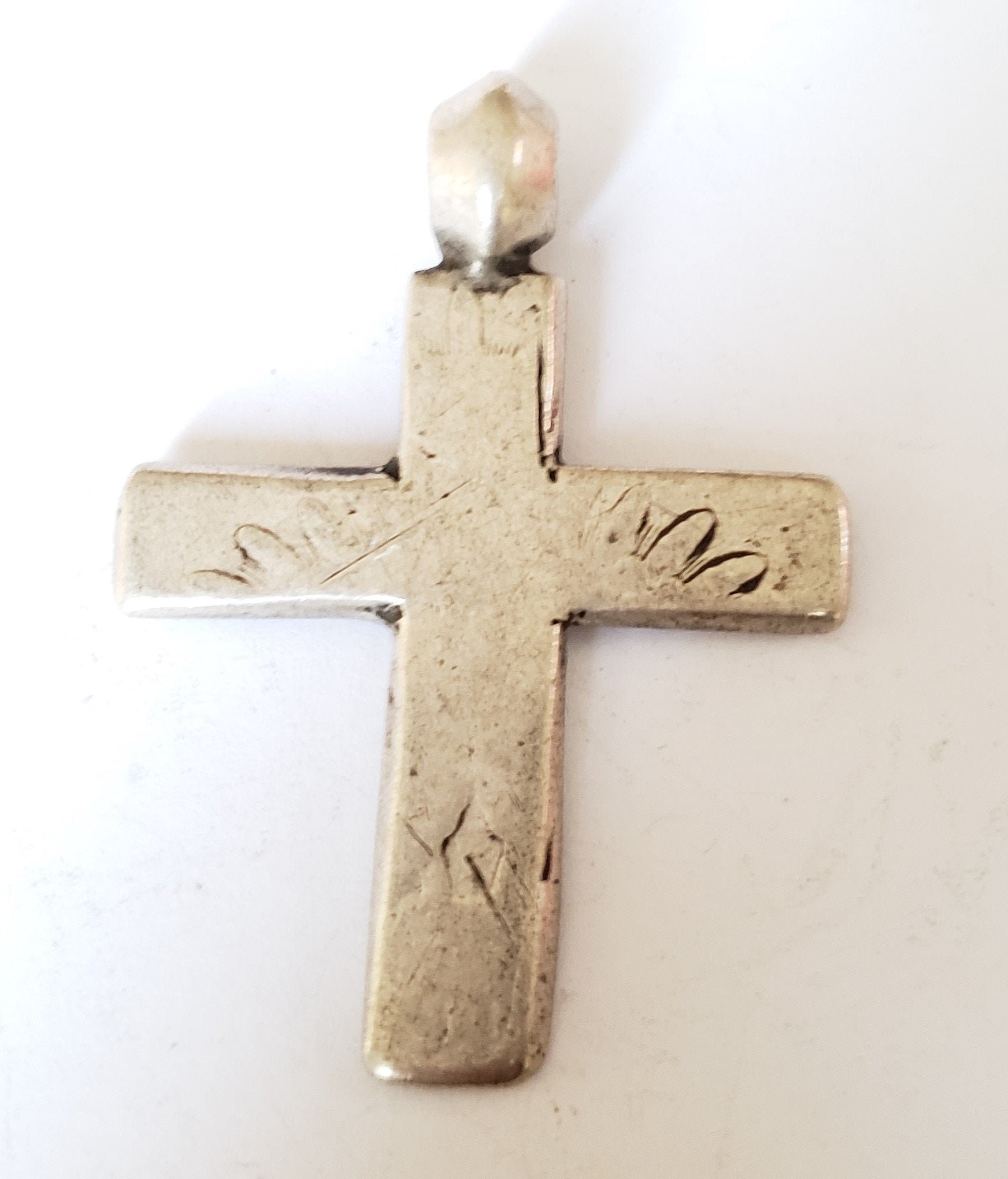 Antique Ethiopian Christian Silver Cross Pendant,amulet Pendant,genuine ...
