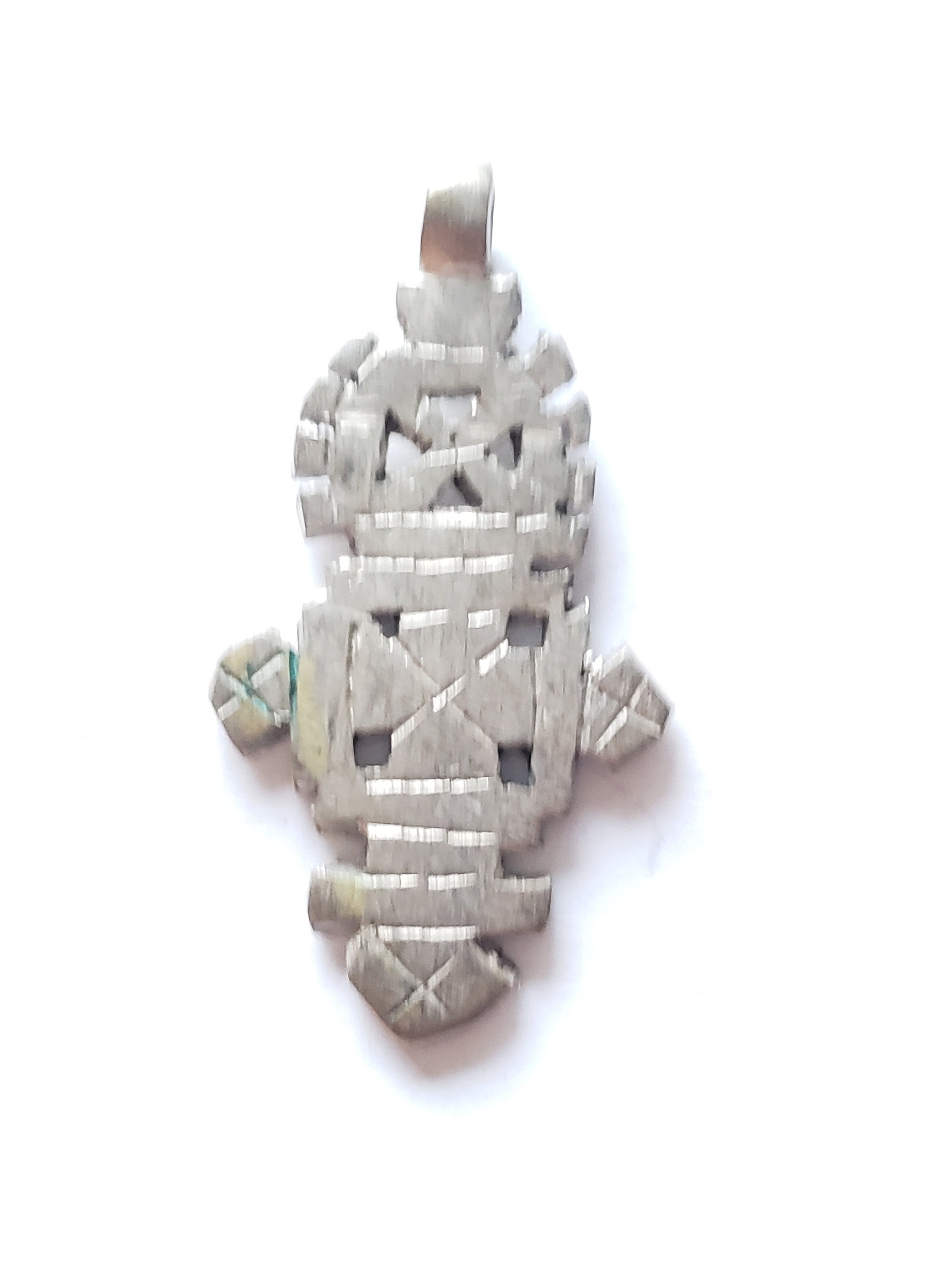 Ethiopian Christian Silver Cross Pendant Crossreligious - Etsy