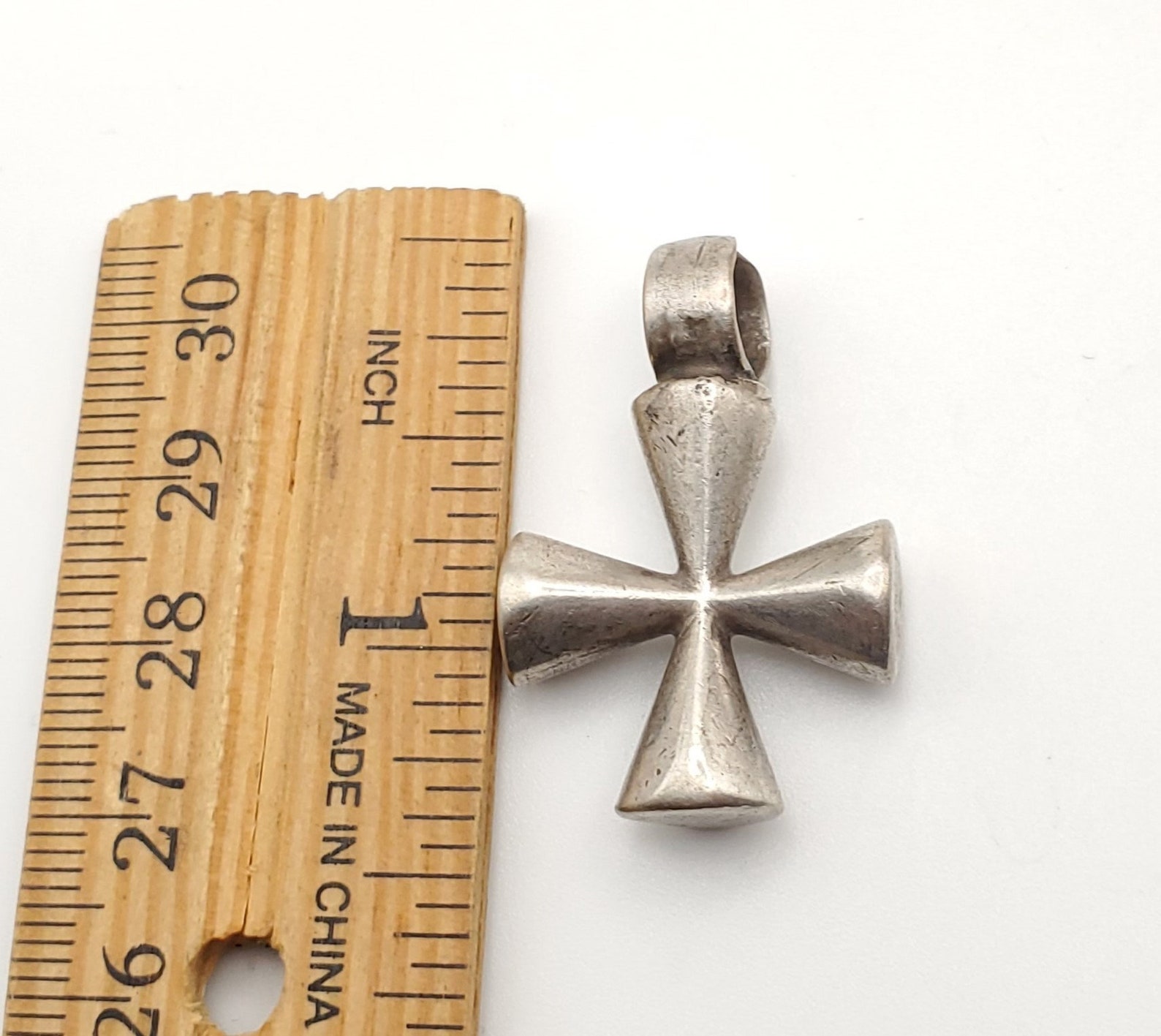 Antique Ethiopian Christian Silver Cross Pendant,amulet Pendant,genuine ...