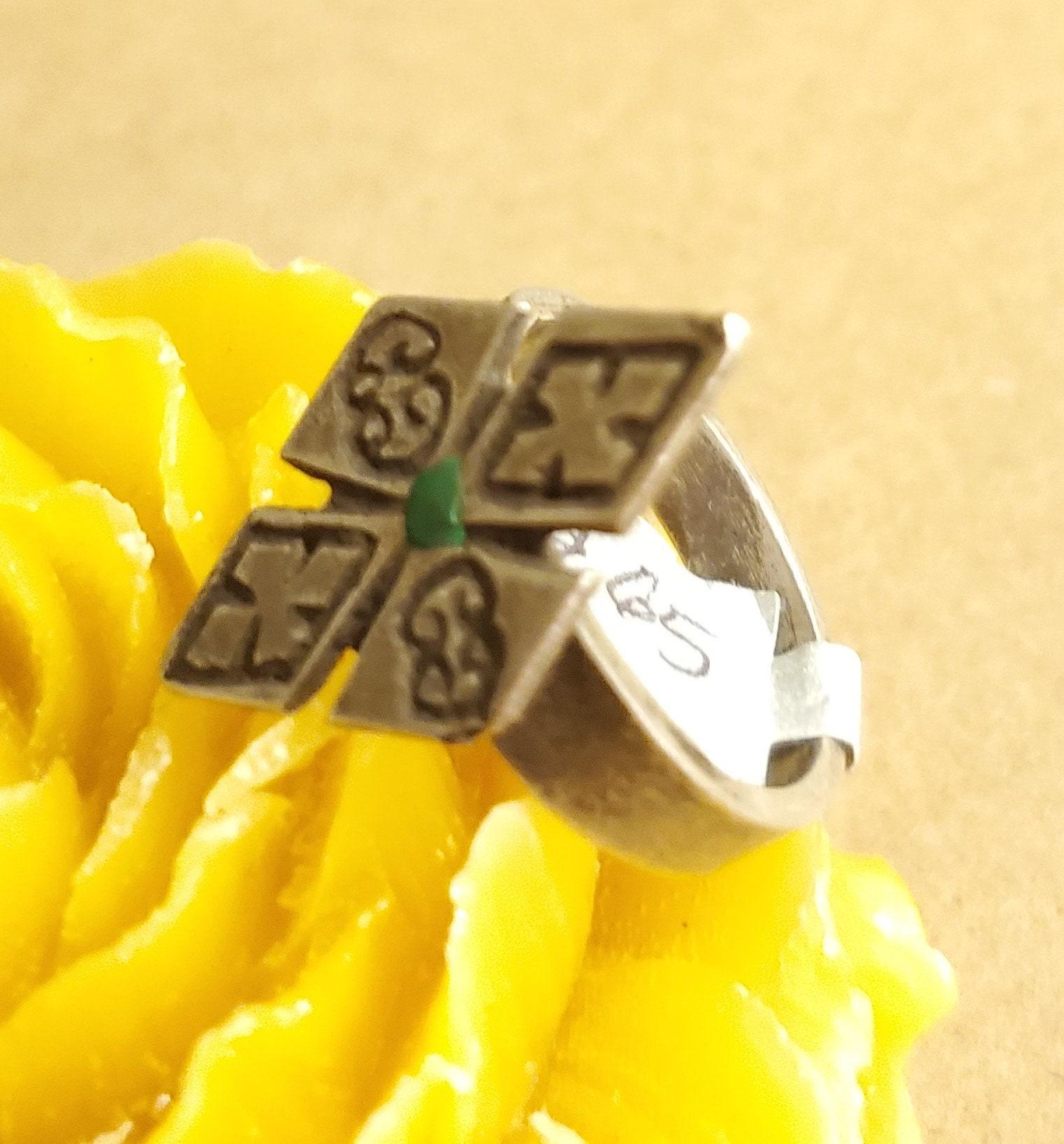 Antique Tuareg Elevated Engraved Table Silver Ring Size 7 ,tuareg ...