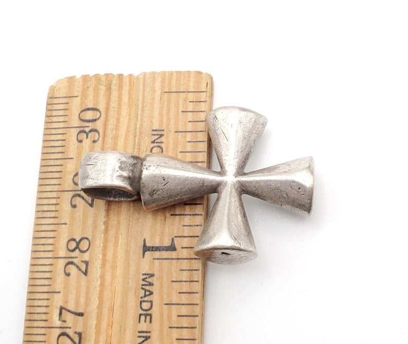 Antique Ethiopian Christian Silver Cross Pendant,amulet Pendant,genuine ...