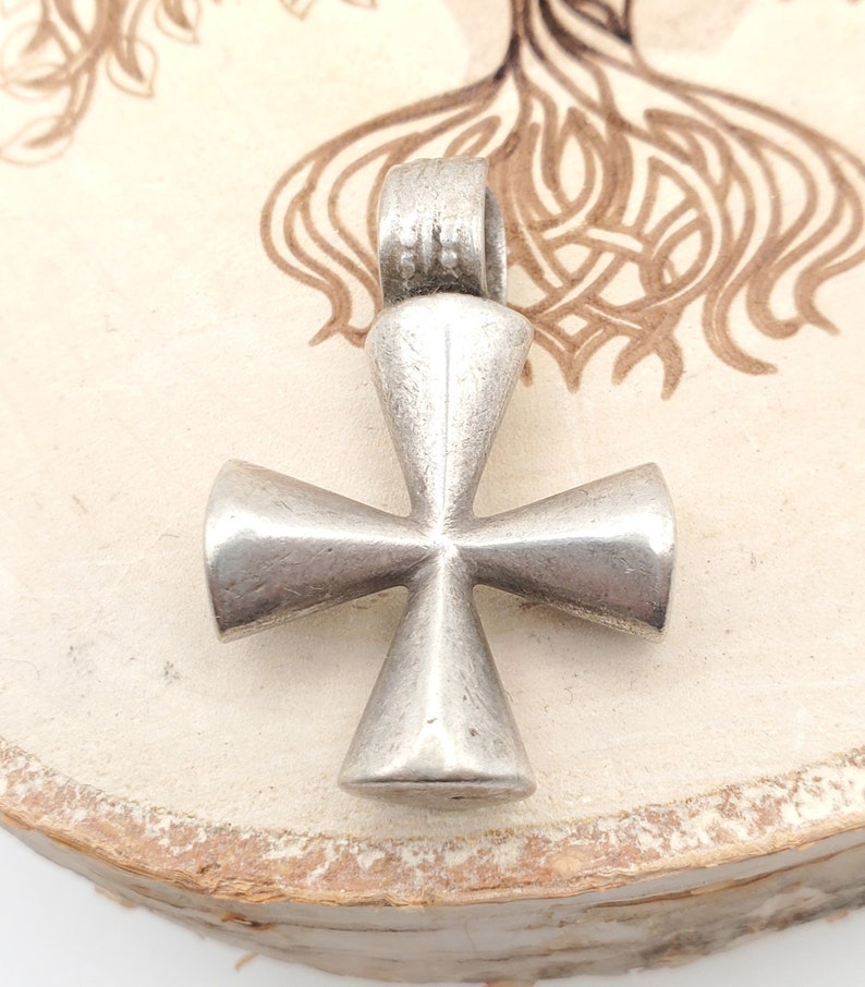 Antique Ethiopian Christian Silver Cross Pendant,amulet Pendant,genuine ...