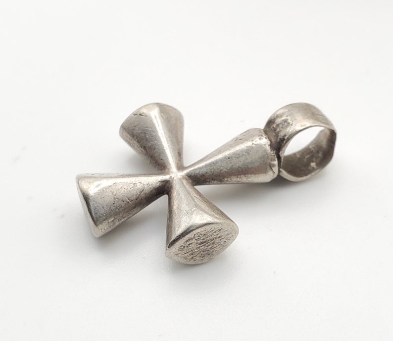 Antique Ethiopian Christian Silver Cross Pendant,amulet Pendant,genuine ...