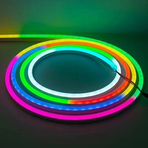 Multicolor LED Strip Lights, Neon Rope Lamp, Custom Neon Sign for ...