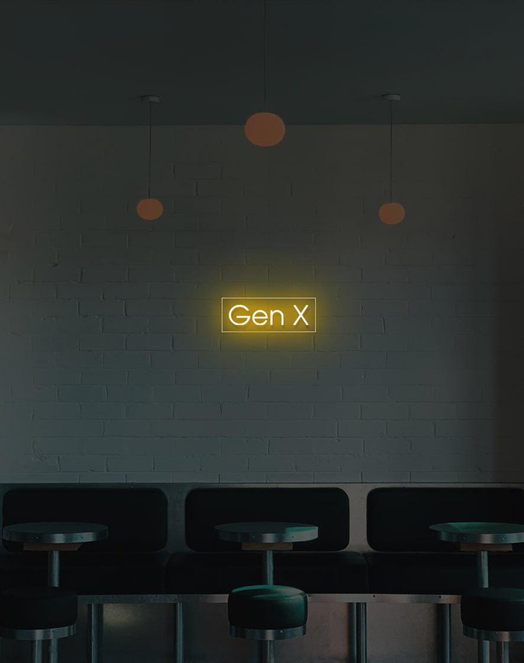 Gen X Neon Sign, Generation X Gift, Led Light up Sign, Neon Sign ...