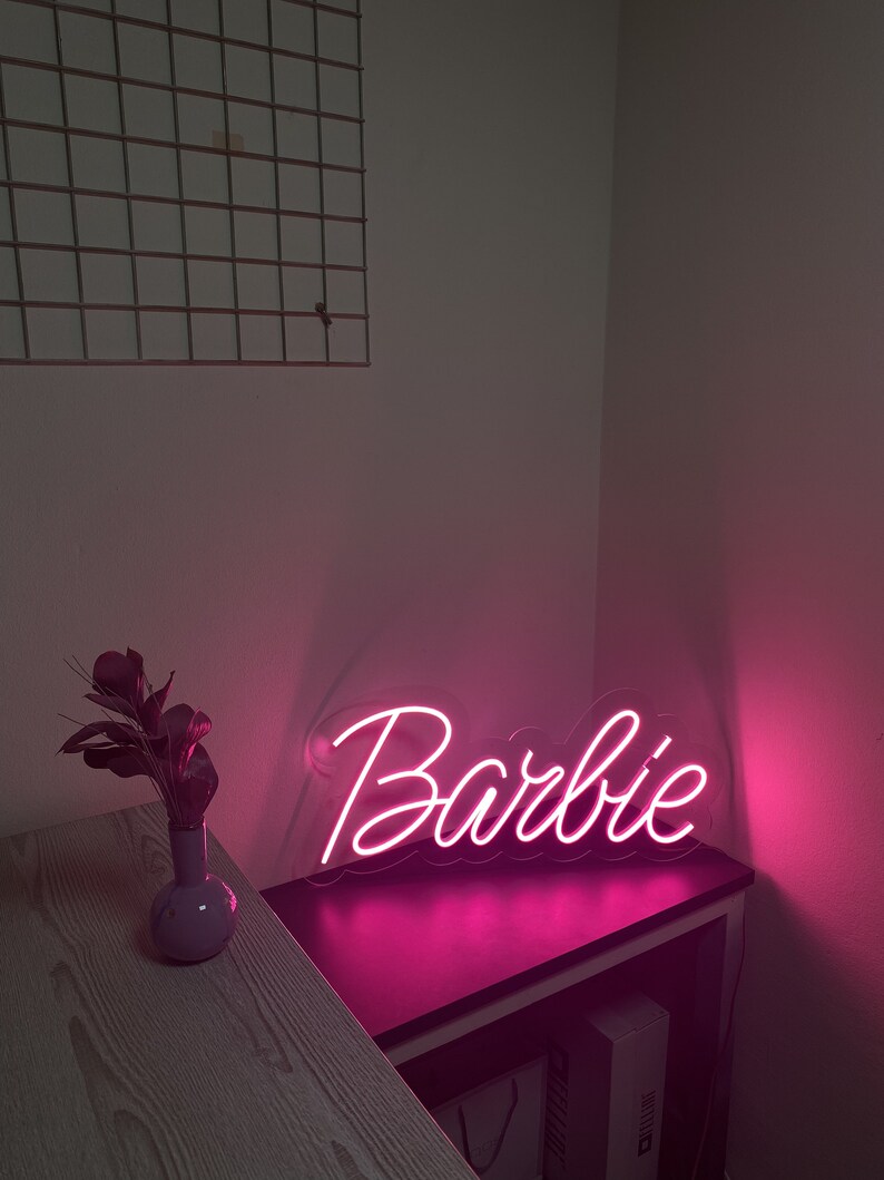 Barbie Neon Sign , Barbie Neon Light Gift , Custom Neon Signs ...