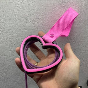 LED Neon Tsurikawa, Car Decor, Neon Glow Window Heart for Car, Led Neon ...