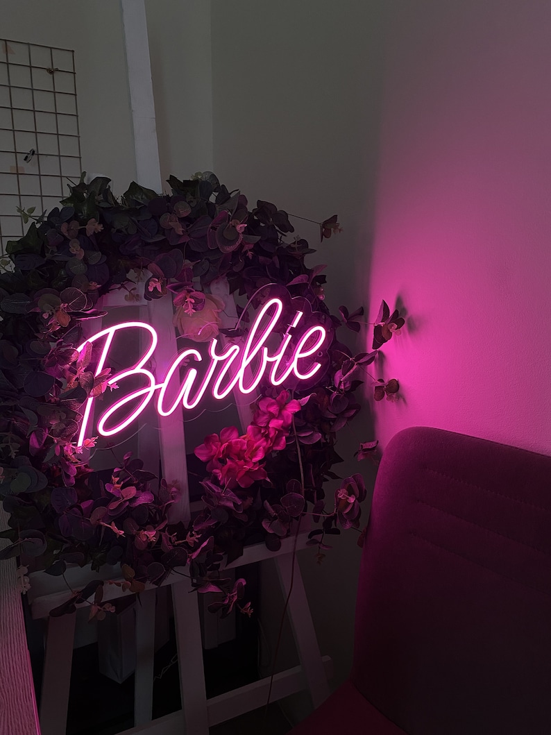 Barbie Neon Sign Barbie Neon Light Gift Custom Neon Signs - Etsy