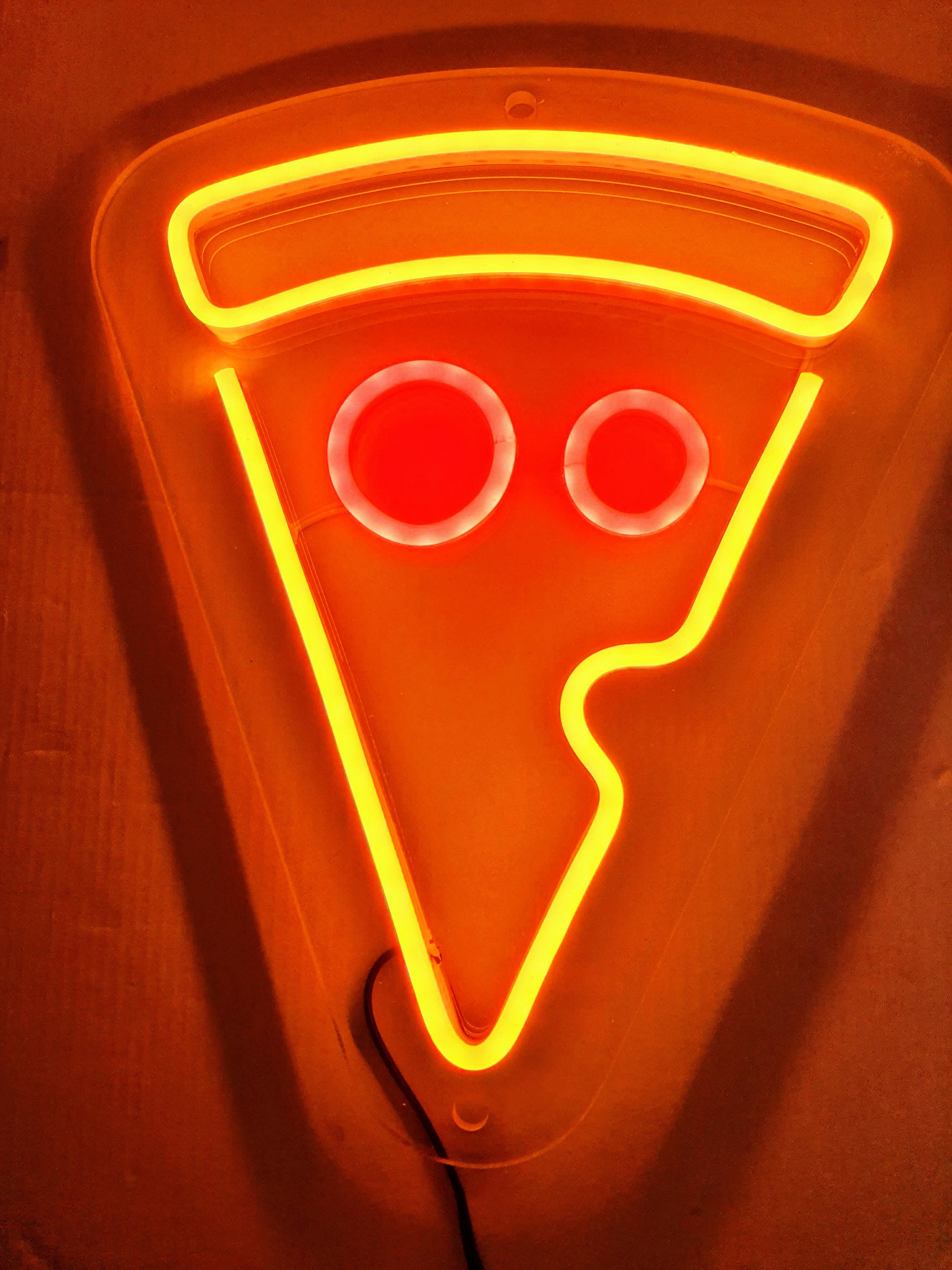 Pizza Neon Sign, Led Neon Sign, Pizza Lover Gift, Light up Sign, Led ...