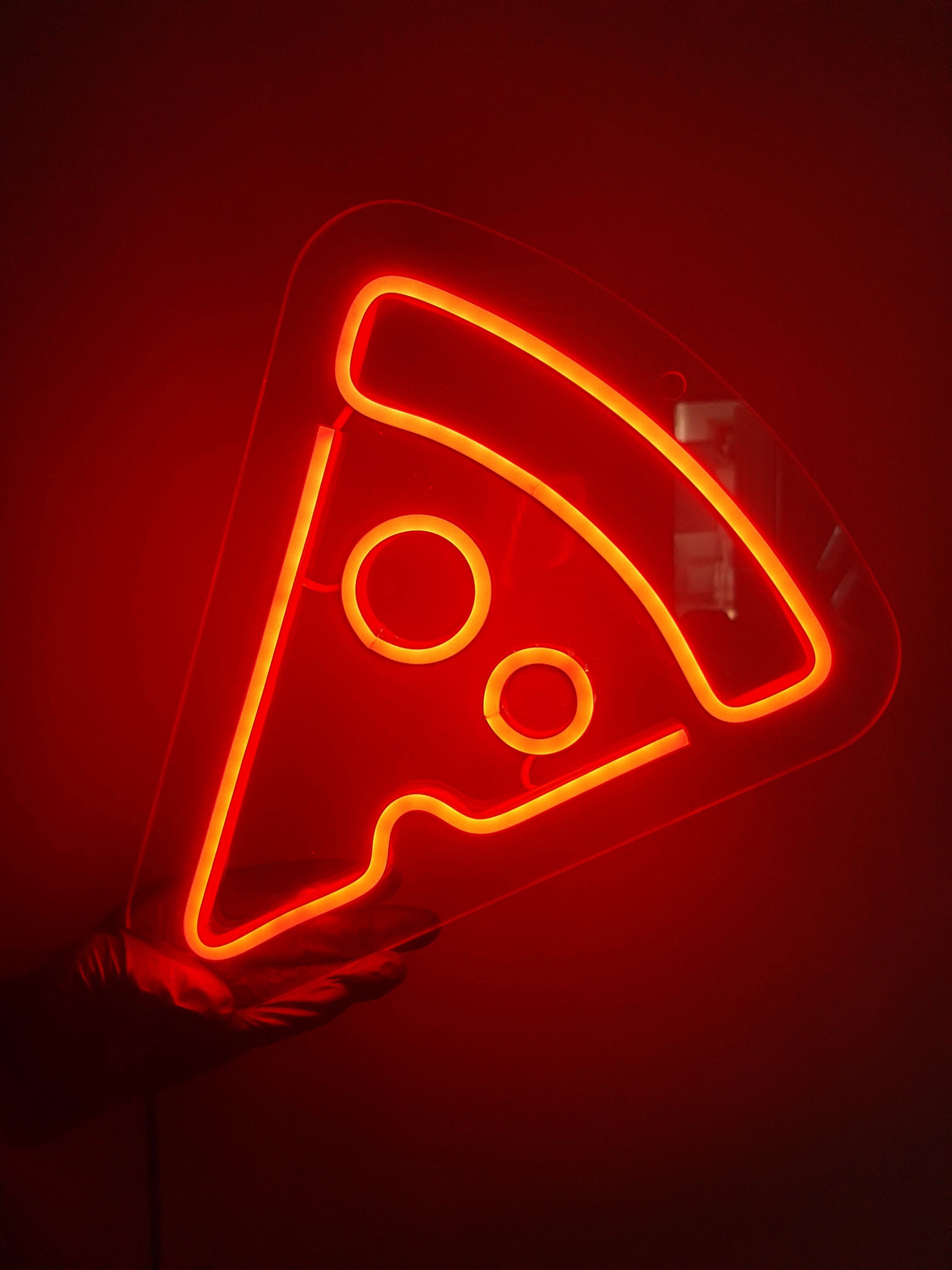 Pizza Neon Sign, Led Neon Sign, Pizza Lover Gift, Light up Sign, Led ...