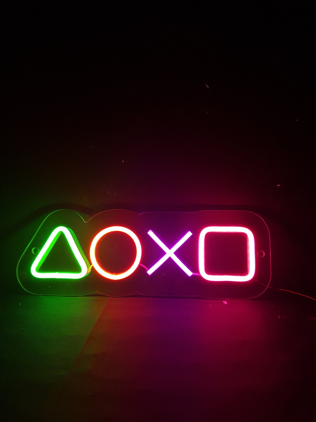 Playstation LED Neon Sign for Gaming Room Decor, Customize Game Zone ...