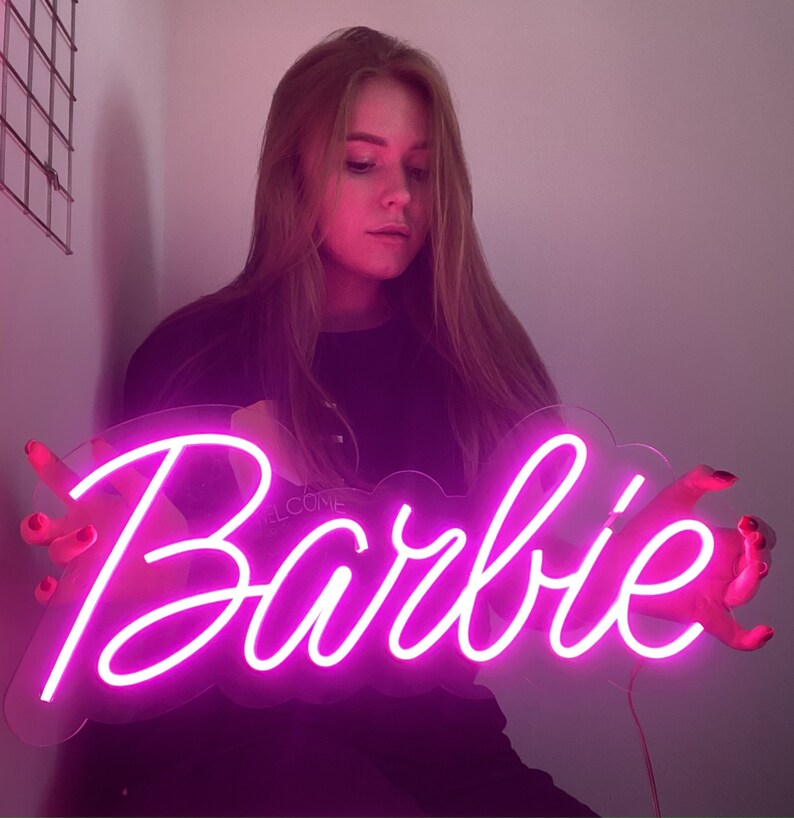 Barbie Neon Sign Barbie Neon Light Gift Custom Neon Signs - Etsy
