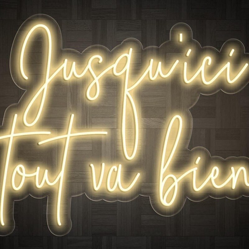 Neon Letters - Etsy