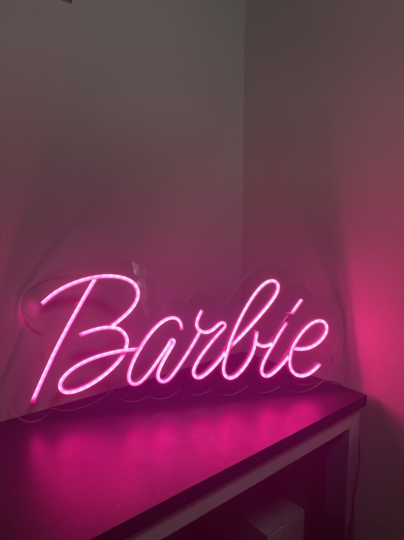 Barbie Neon Sign , Barbie Neon Light Gift , Custom Neon Signs ...