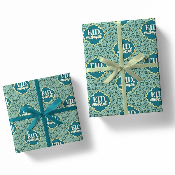 Eid Wrapping Paper - Etsy UK