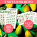 Fruit Bingo Cards Printable Game, 30 Fruit Bingo Board Game, Learn ...