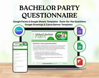 Google Forms Bachelorette Party Questionnaire Google Forms Template ...