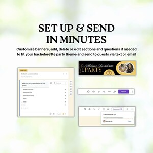Google Forms Bachelorette Party Questionnaire Google Forms Template ...