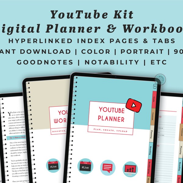 Youtube Video Checklist - Etsy