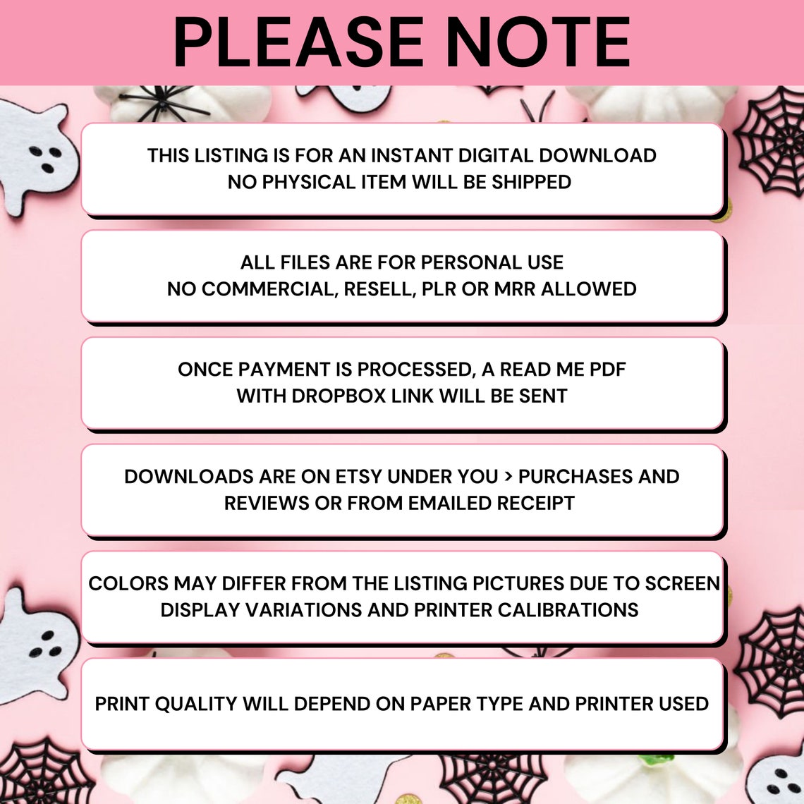 Halloween Bingo Cards Printable Game, 30 Pink Halloween Party Game ...