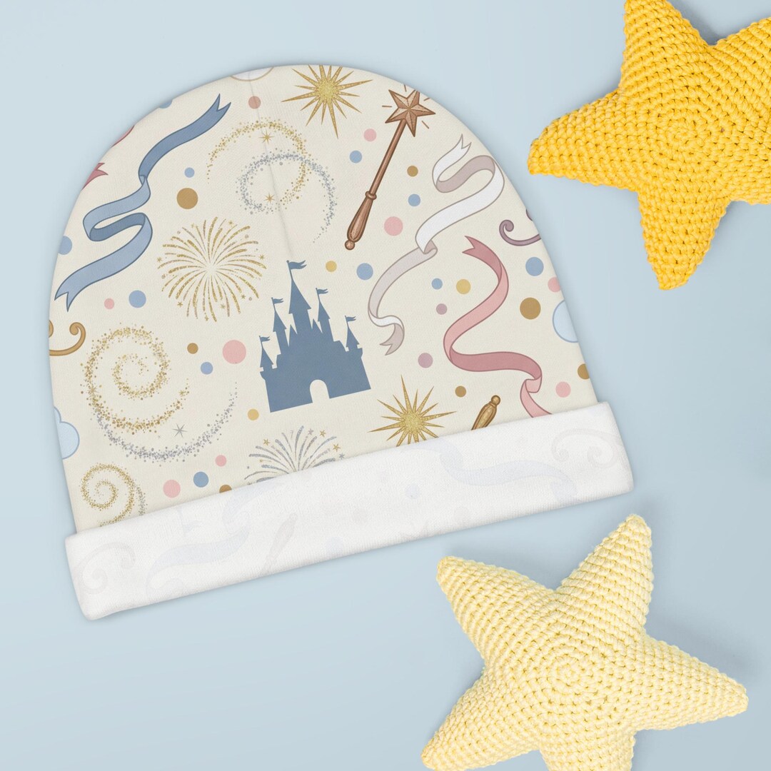 Fairytale Castle Magic Wand Baby Beanie (AOP) - Etsy