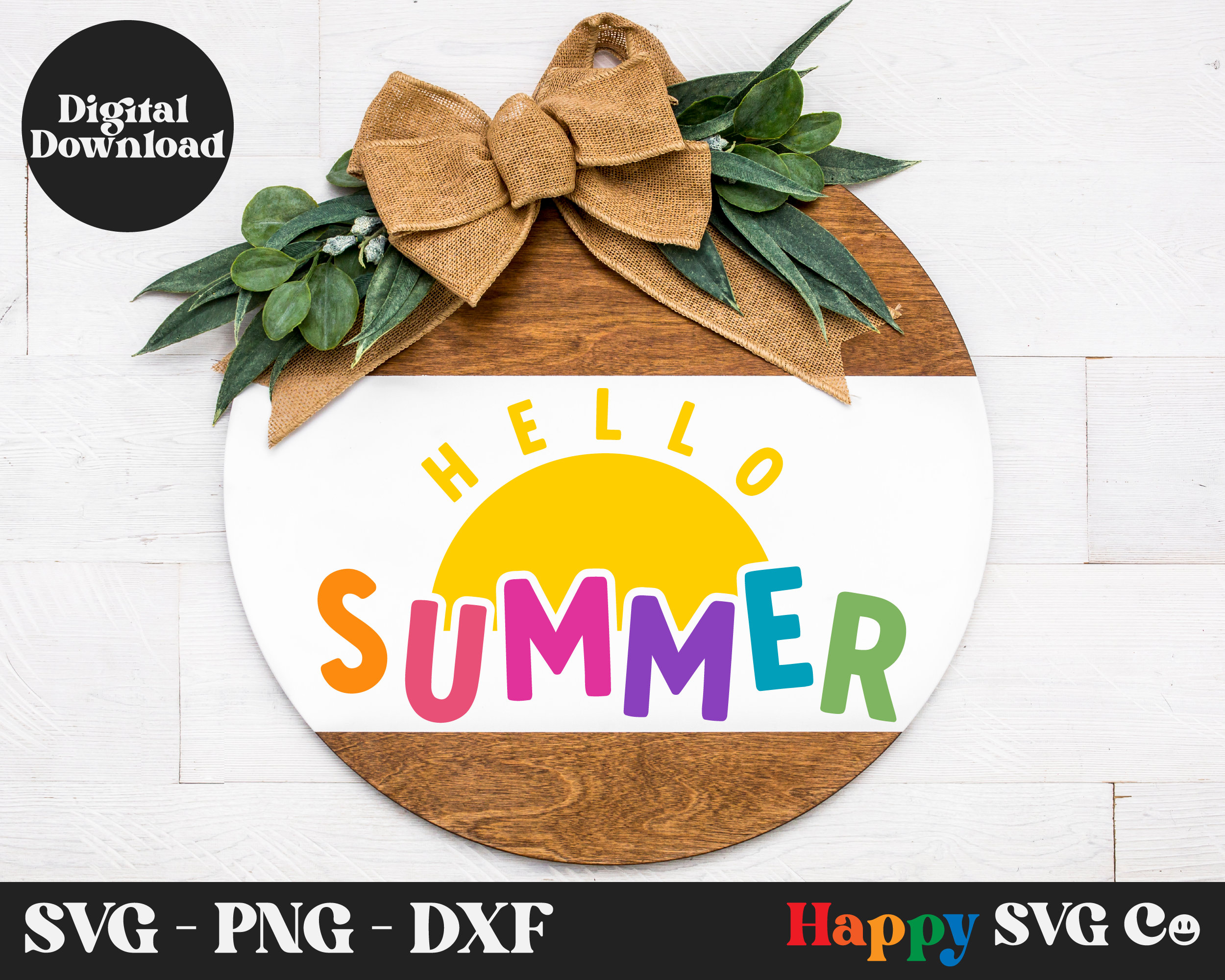 Hello Summer SVG, Summer Sign Svg, Welcome Summer Svg, Summer Svg ...