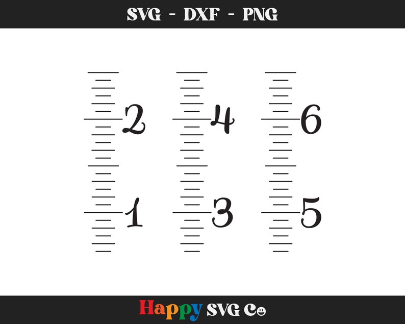 Growth Chart SVG, Growth Ruler Svg, Wall Ruler Svg, Ruler Growth Chart ...