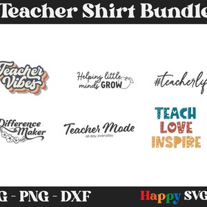 Teacher SVG Bundle Teacher Quotes Bundle Teacher Svg - Etsy Canada