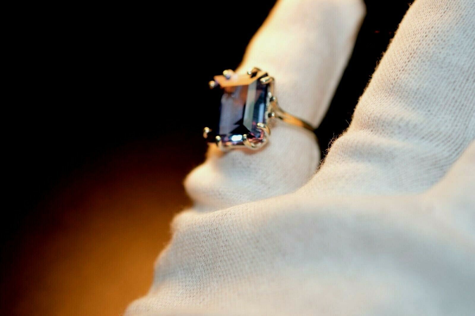 Alexandrite Ring 925 Sterling Silver genuine Alexandrite - Etsy