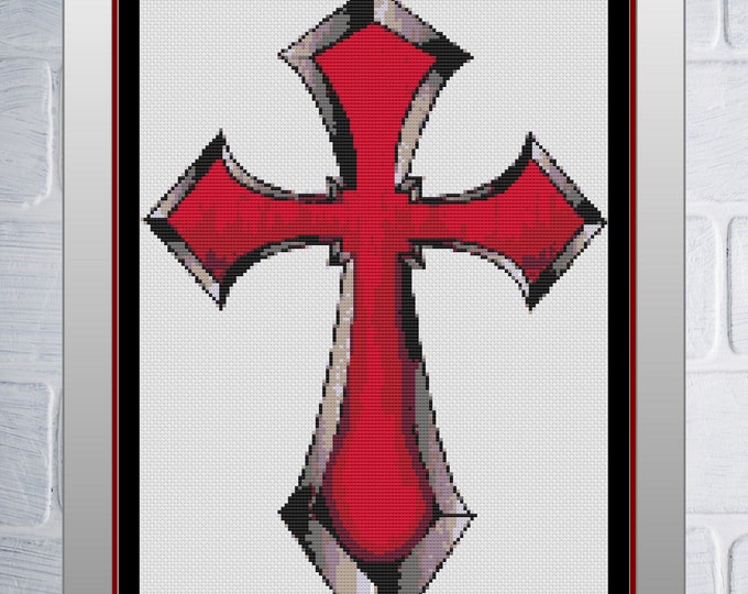 Order of Knights Templar Cross Stitch Pattern - PDF Digital Download - Etsy