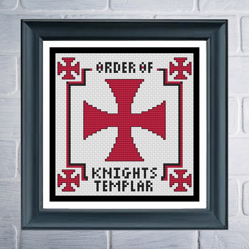 Knights Templar Patch - Etsy