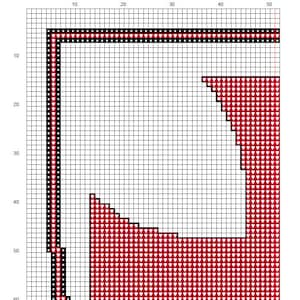 Templar Cross Shield Cross Stitch Pattern - PDF Digital Download - Etsy