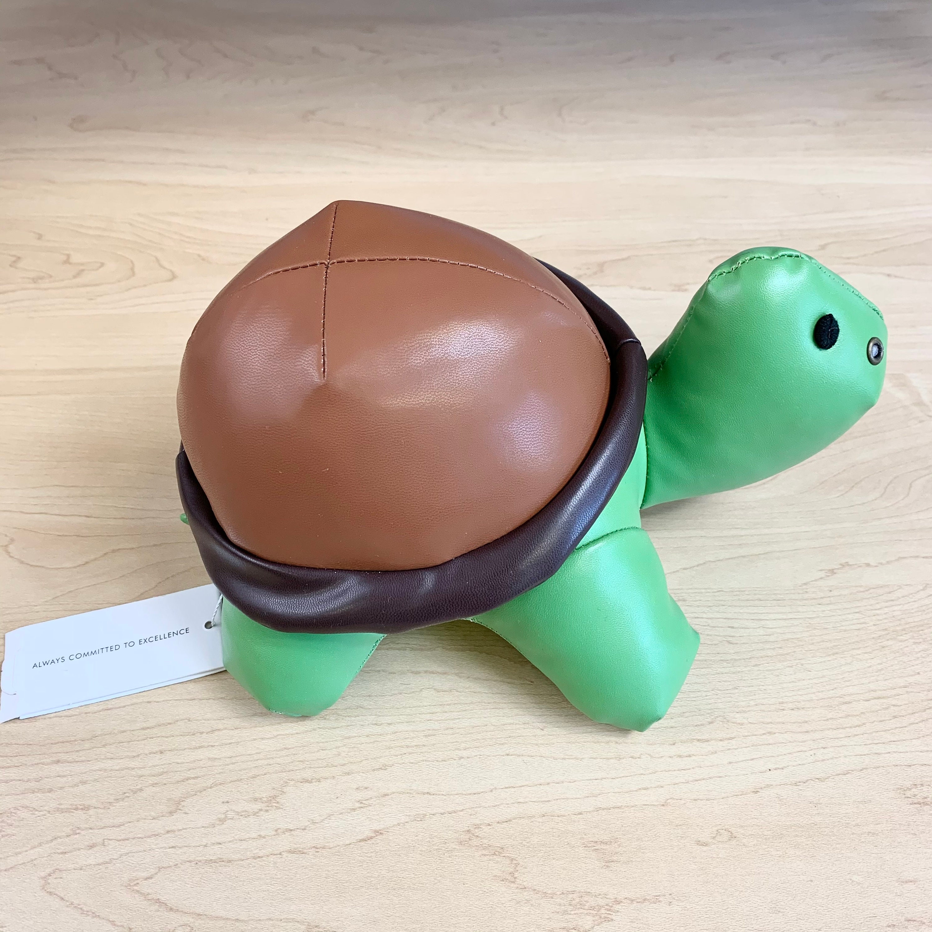 Handmade Leather Turtle Stopper Ottoman Room Decor Door - Etsy