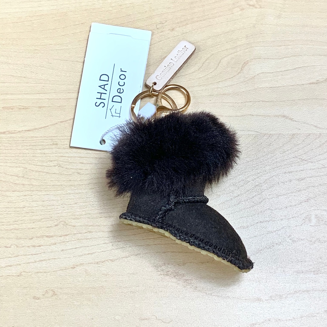 UGG Shape Boot Key Chain, UGG Boot Key Chain With Pom-pom,ugg Boot Key ...