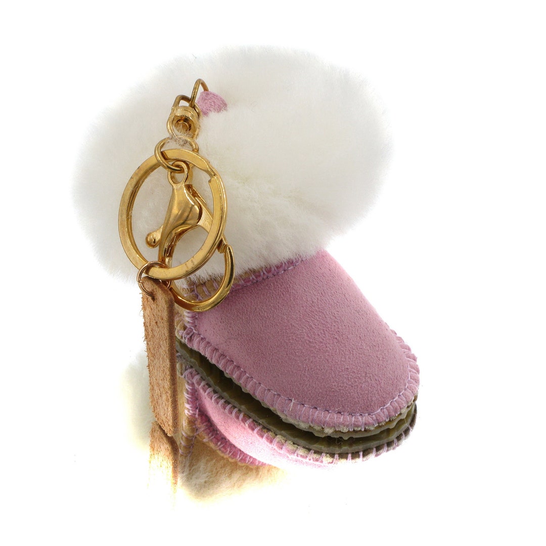 UGG Shape Boots Keychain, Fluffy Boots Charm Keychain, Boots Sport Bag ...