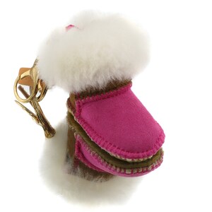 UGG Shape Boots Keychain, Fluffy Boots Charm Keychain, Boots Sport Bag ...