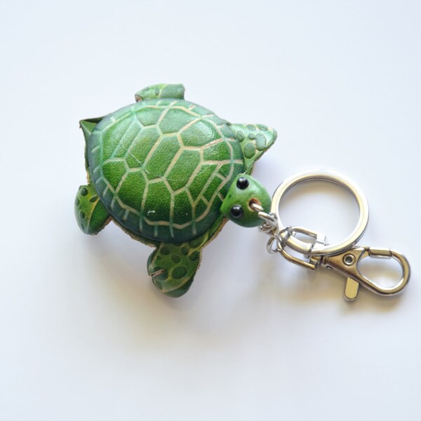 Turtle Keychain - Etsy