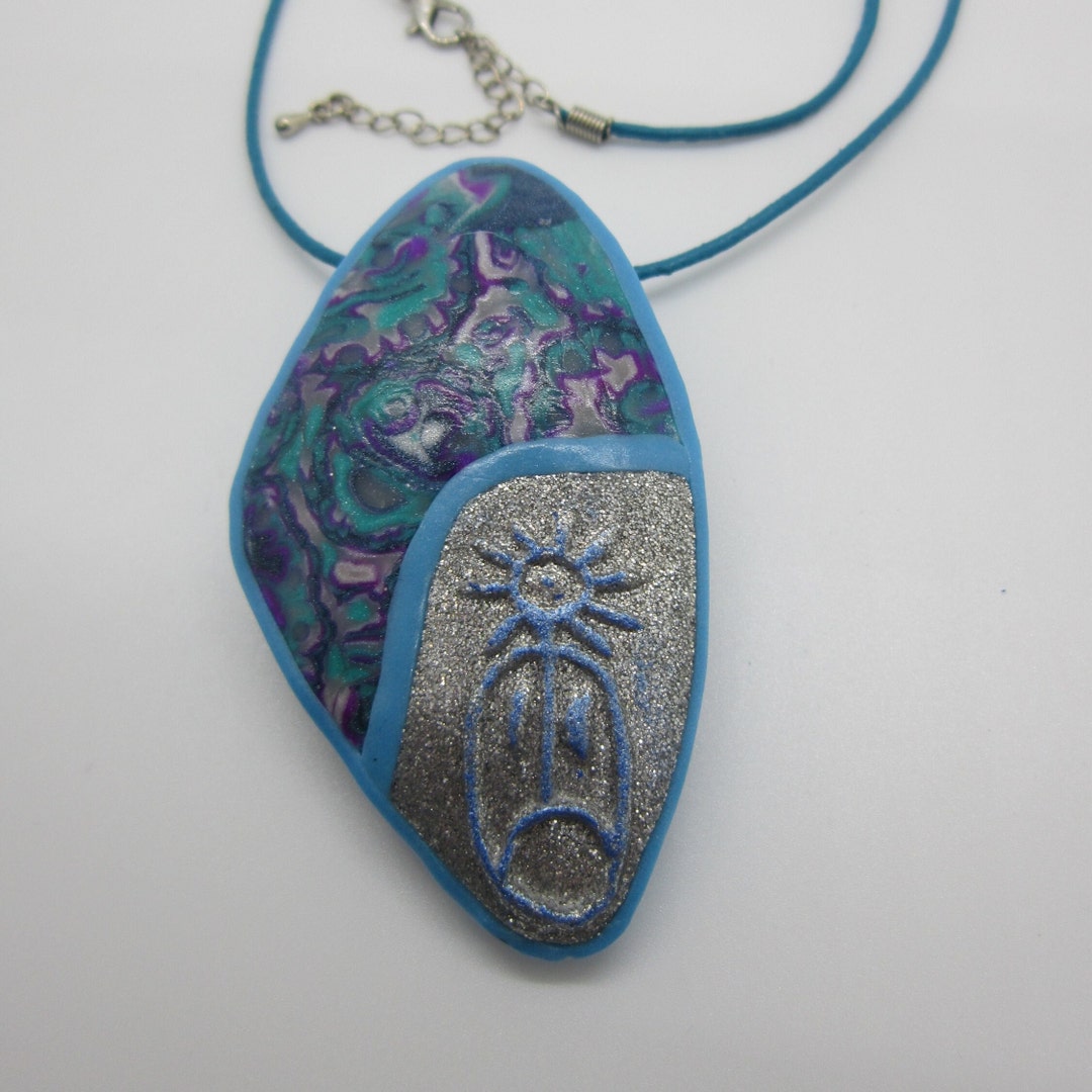 Jewelry TAINO PRECIOSA Taino Jewelry Cacique Taino Symbol Polymer Clay ...