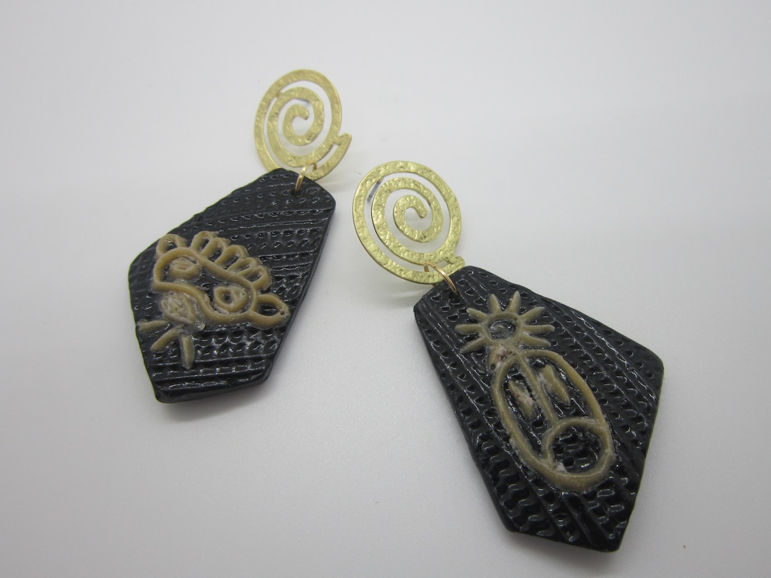 Jewelry TAINO PRECIOSA Taino Jewelry Stud Cacique and Monkey Taino ...