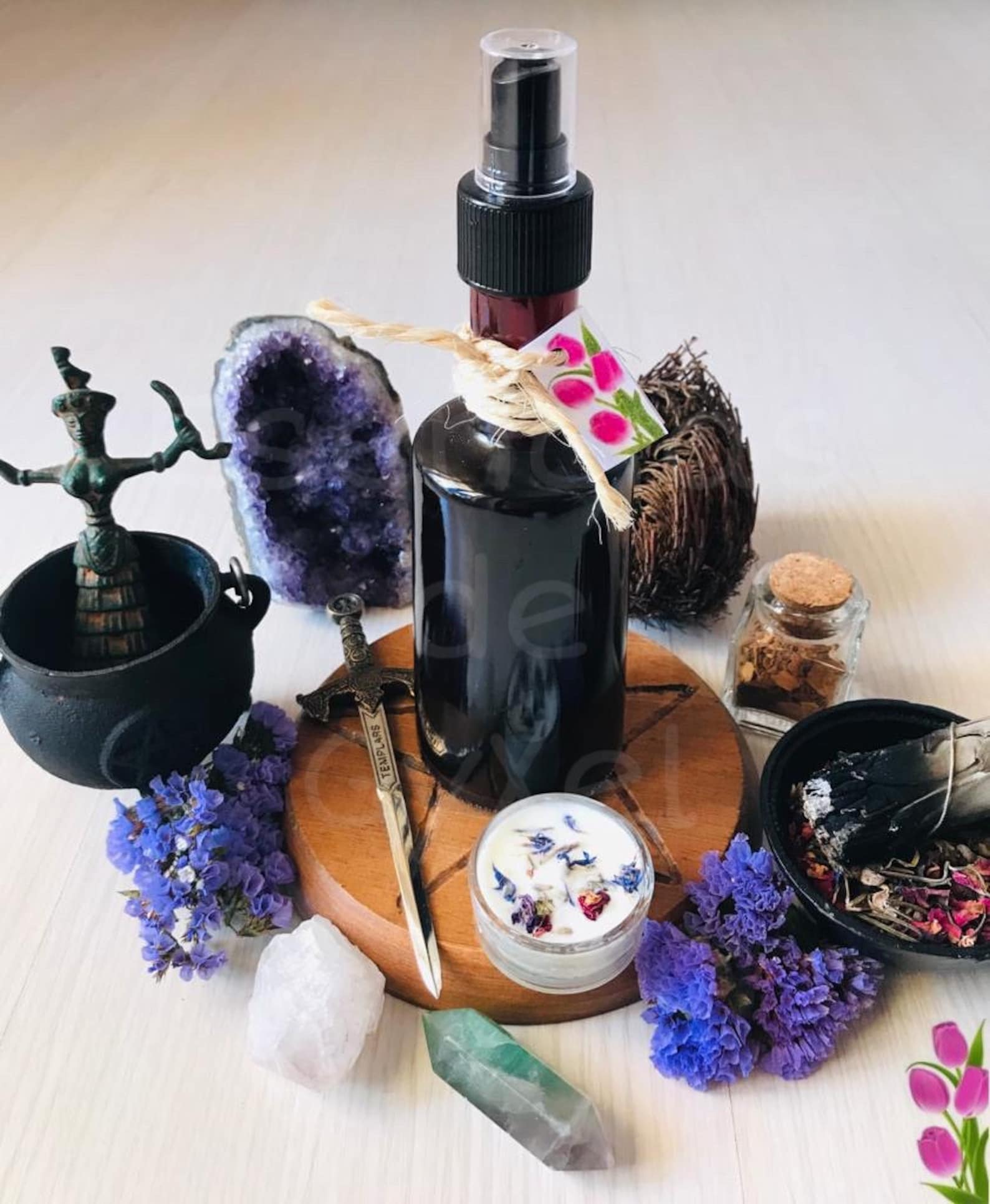 FLORIDA WATER / Flowery Water / Magic Water / Herbal Tincture / Wicca ...