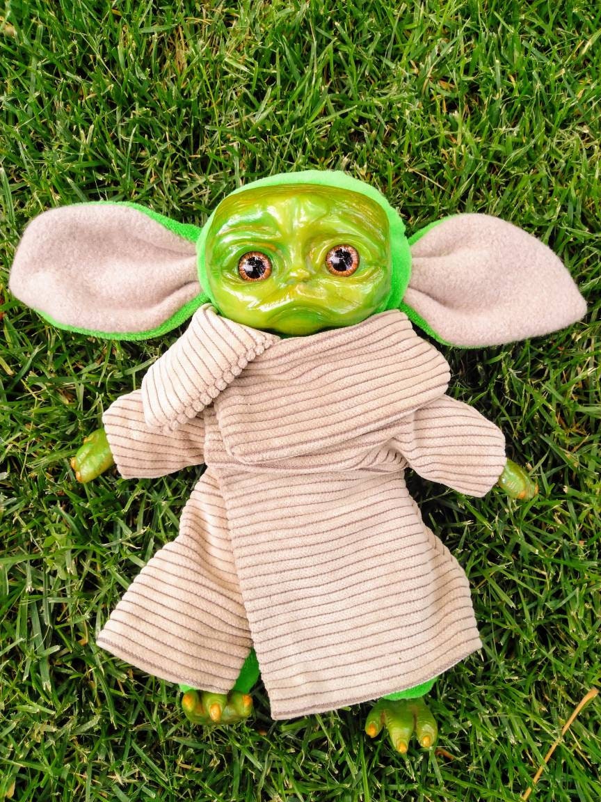 Serious Baby Alien stuffed fantasy creature high quality | Etsy