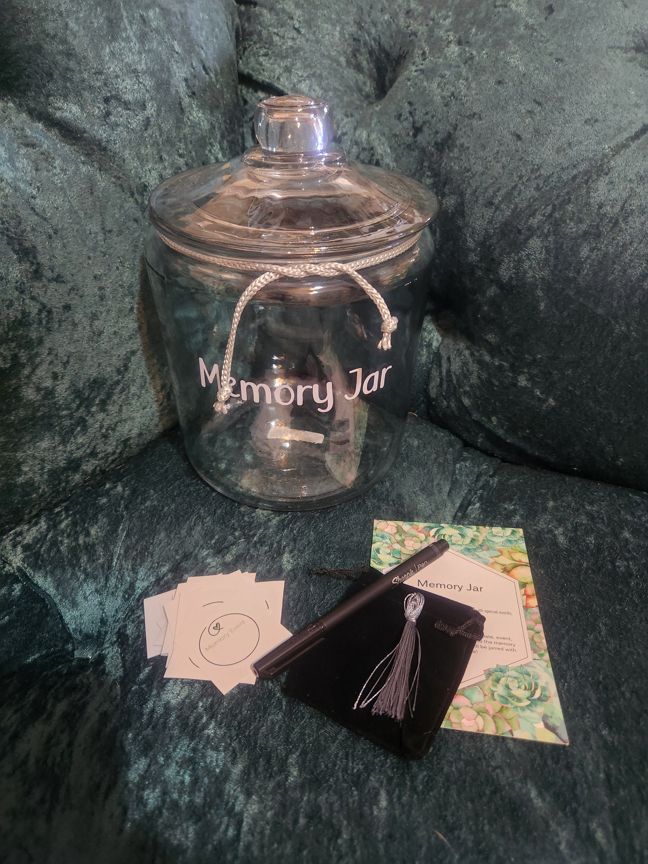 Memory Jar -wedding, Engagement, Birth of a Child, New Home, College ...