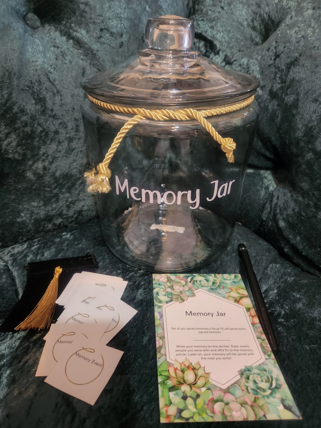 Memory Jar -wedding, Engagement, Birth of a Child, New Home, College ...