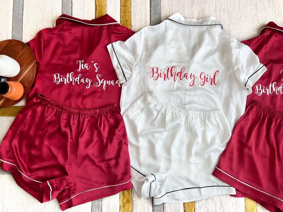 FINAL SALE: Go Fast/personalized Pajamas Set/bridesmaid Pajamas Short ...