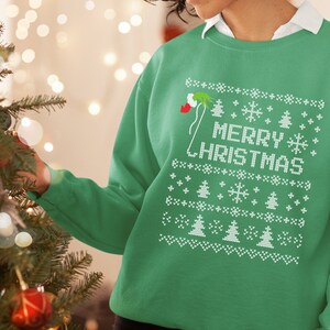 Merry Christmas Ugly Sweater Svg Ugly Christmas Sweater PDF Eps Dxf DTG ...