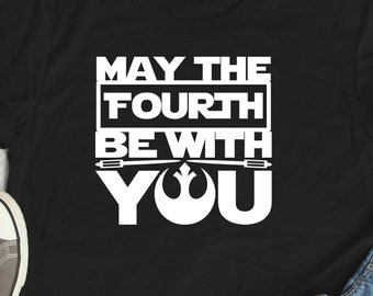 STAR WARS SVG, May the Fourth Be With You, Star Wars, Clip Art, Cut ...